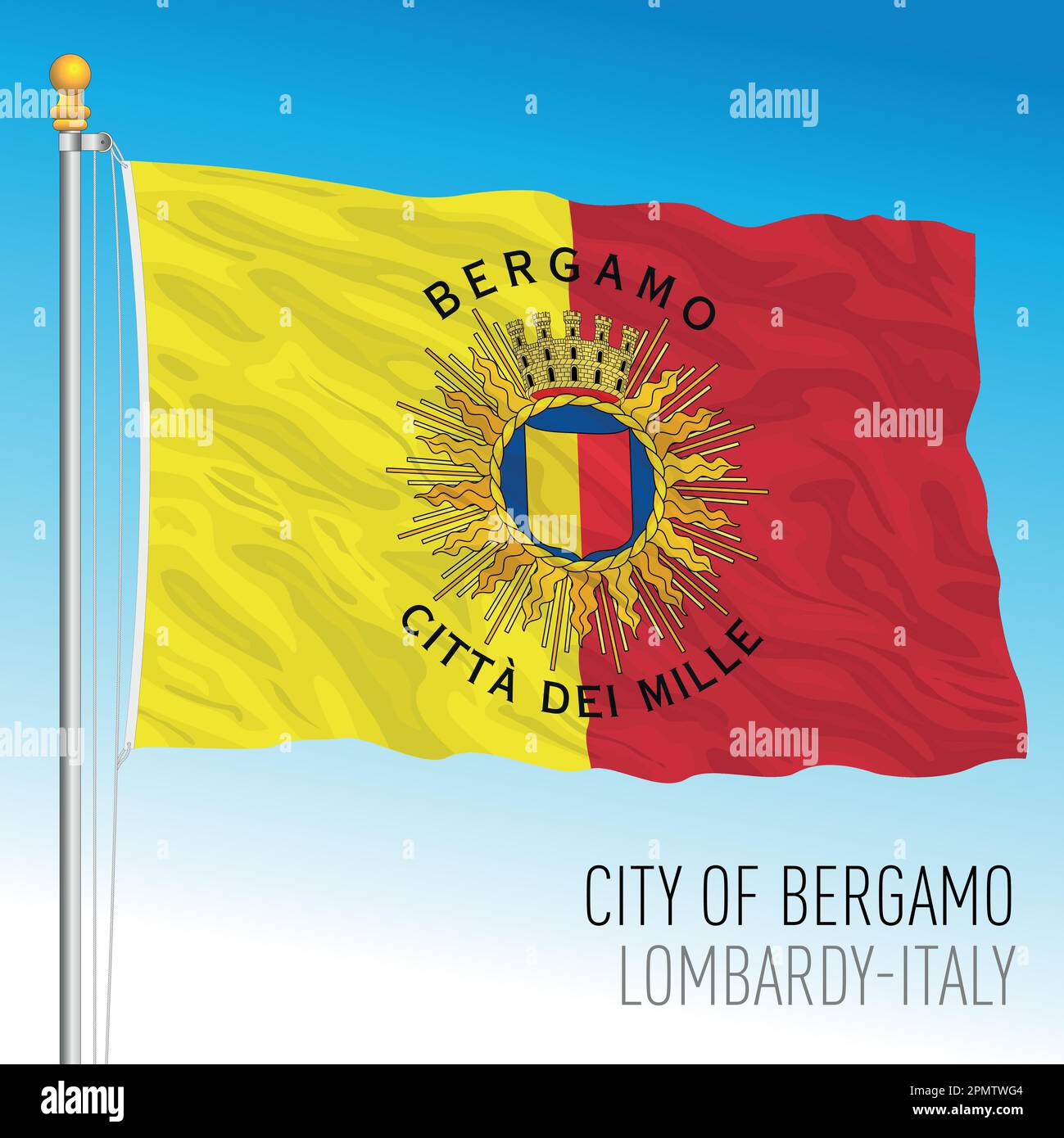 Travel italy medieval coat Stock Vector Images - Alamy