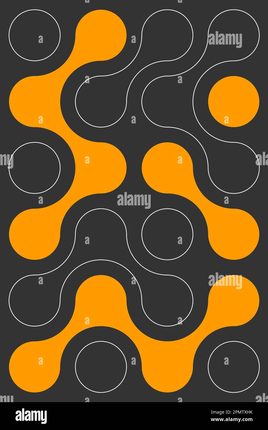 Innovation, technology pattern, dots background, science poster ...