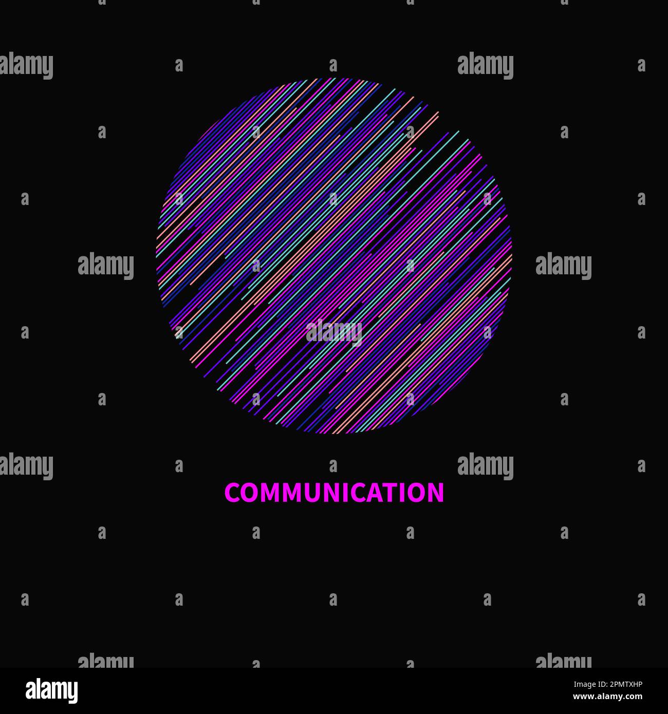 Stripes telecommunication Stock Vector Images - Alamy