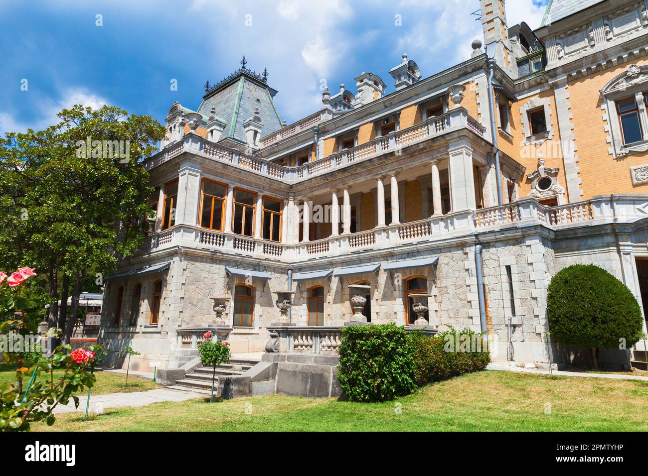 The Massandra Palace is a Chateauesque villa of Emperor Alexander III ...
