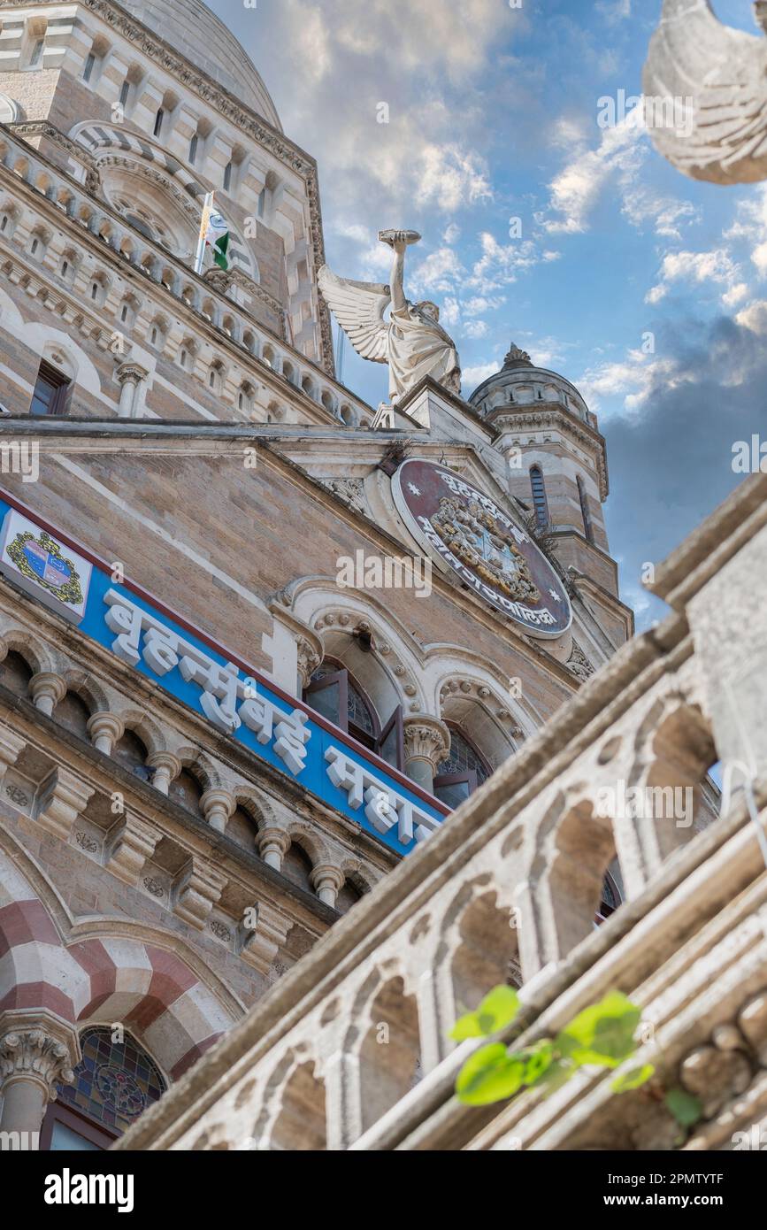 The Bombay Municipal Corporation (BMC) building is located in Mumbai ...