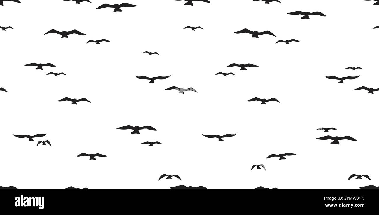 Swallow bird Seamless vector pattern wallpaper isolated wallpaper tile ...