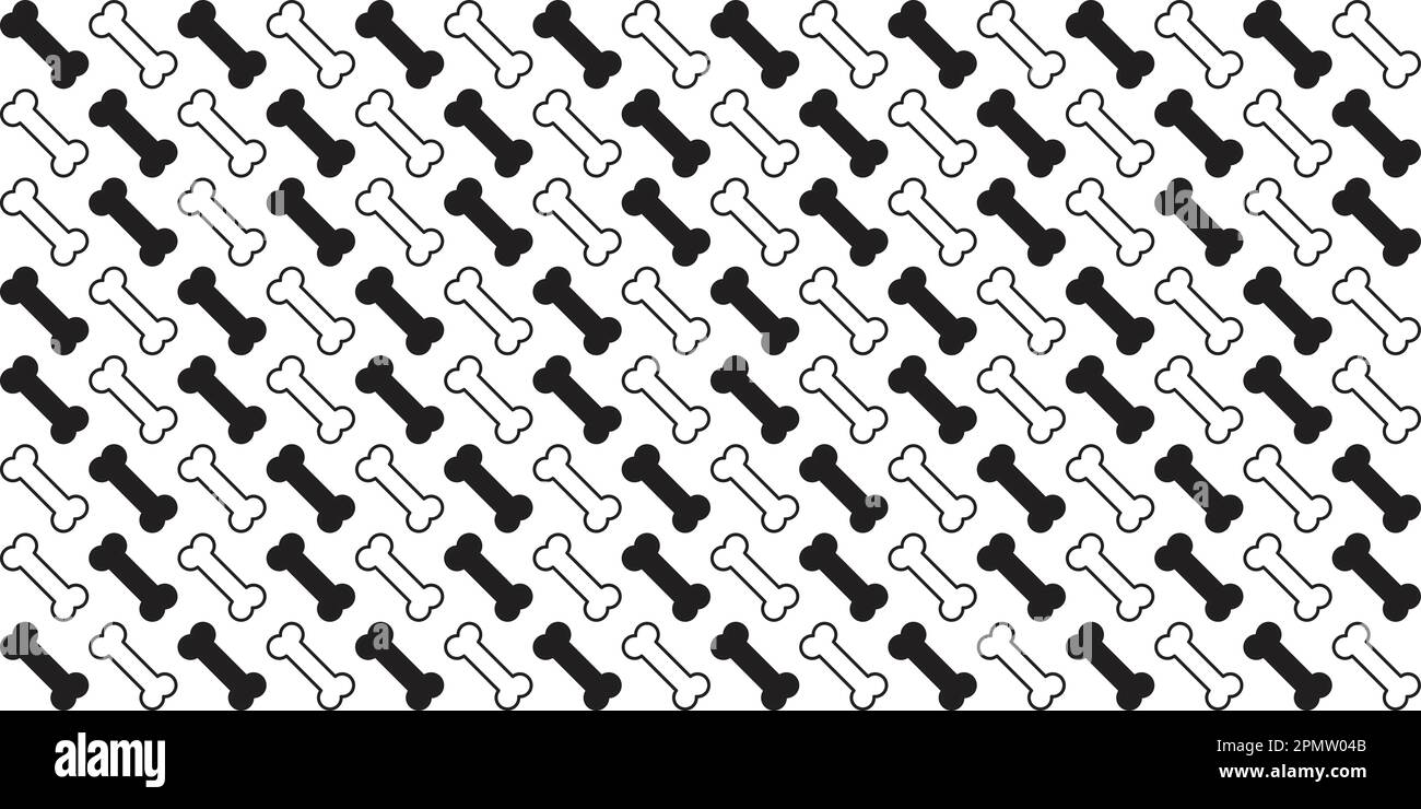 Dog Bone Seamless pattern vector isolated background wallpaper Stock ...