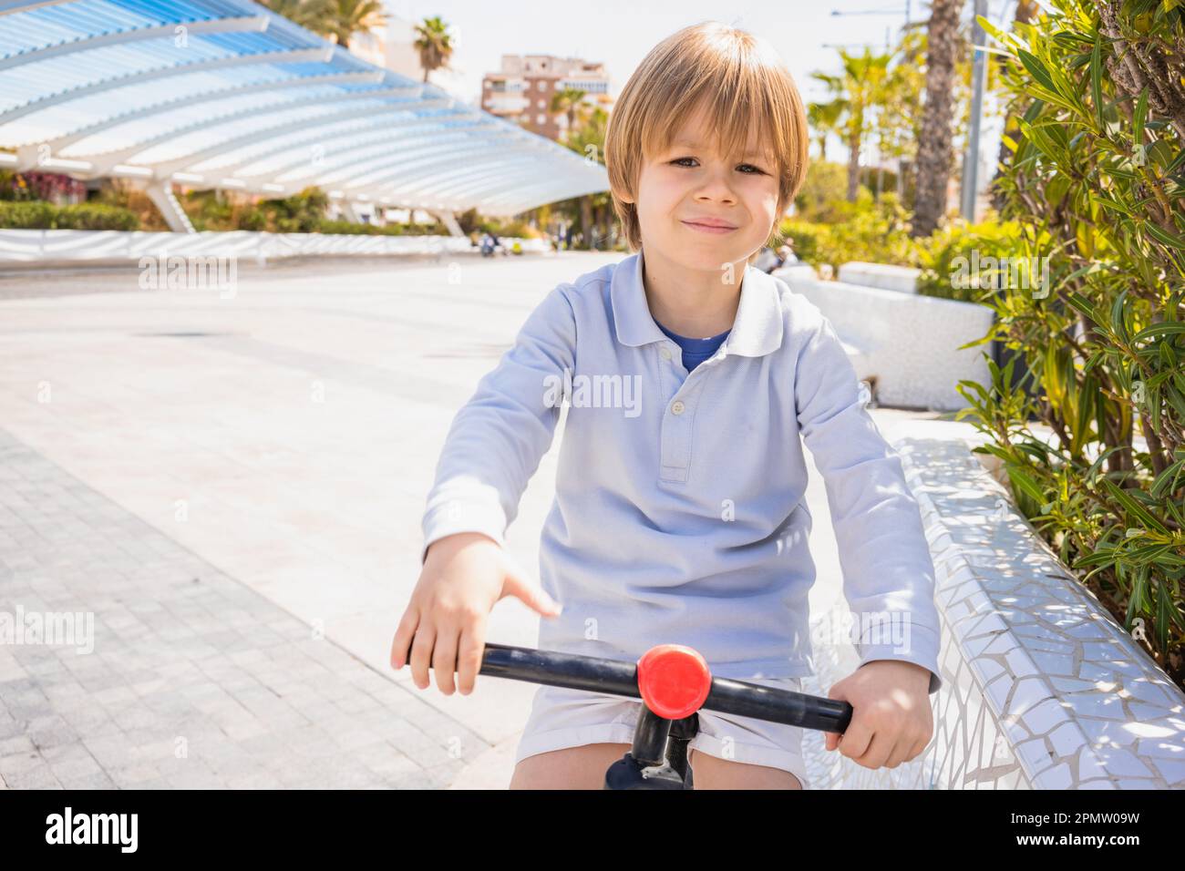 Portrait of adorable handsome little boy, happy smiling scholar with ...