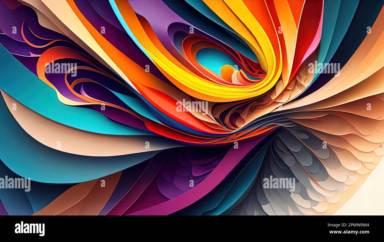 Abstract colorful background. Vector illustration Stock Photo - Alamy