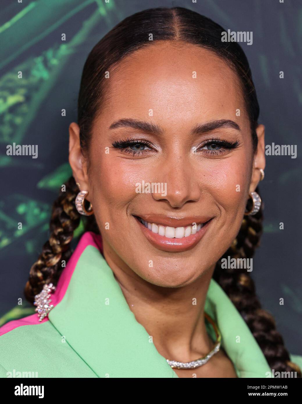 British singer leona lewis arrives hi-res stock photography and images ...