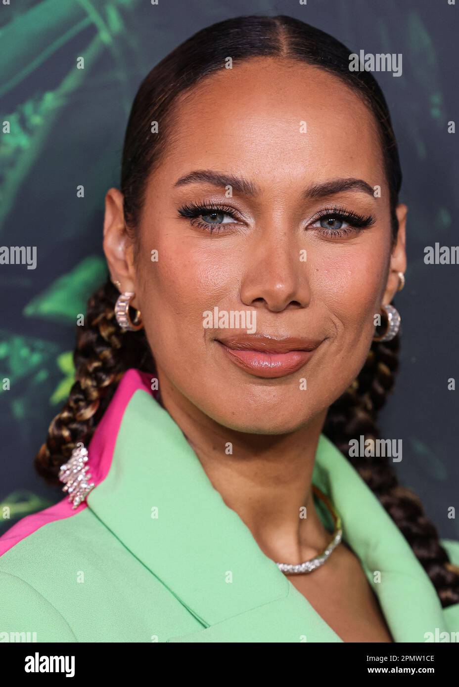 British singer leona lewis arrives hi-res stock photography and images ...