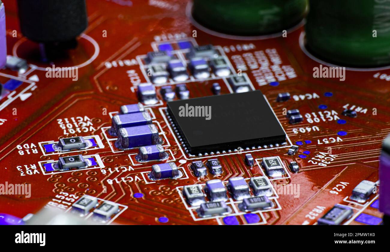 Intricate close up circuit hi-res stock photography and images - Alamy