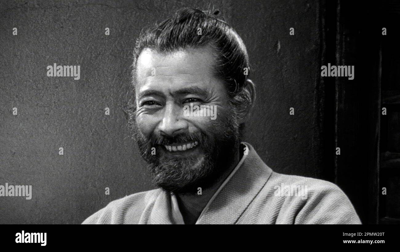 TOSHIRO MIFUNE in RED BEARD (1965) -Original title: AKAHIGE-, directed ...