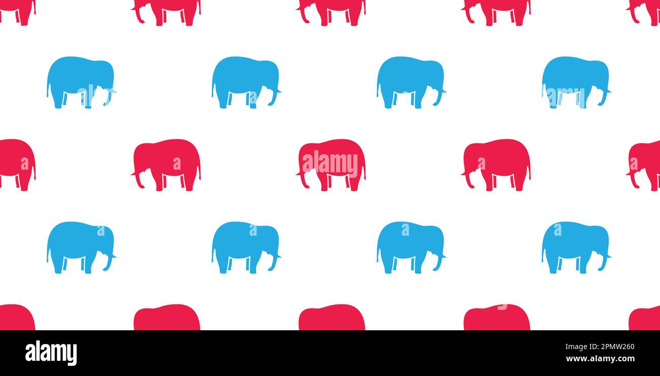 elephant seamless pattern vector isolated background wallpaper Stock ...