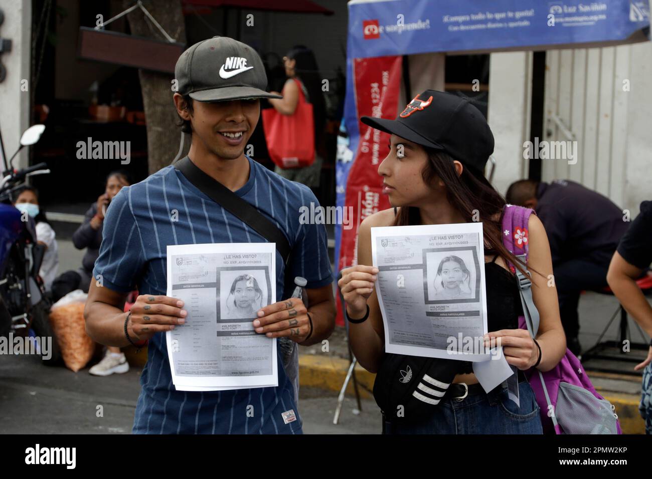 Non Exclusive: April 14, 2023, Mexico City, Mexico: Family and friends ...