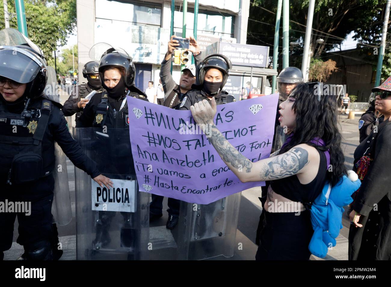 Non Exclusive: April 14, 2023, Mexico City, Mexico: Family and friends ...