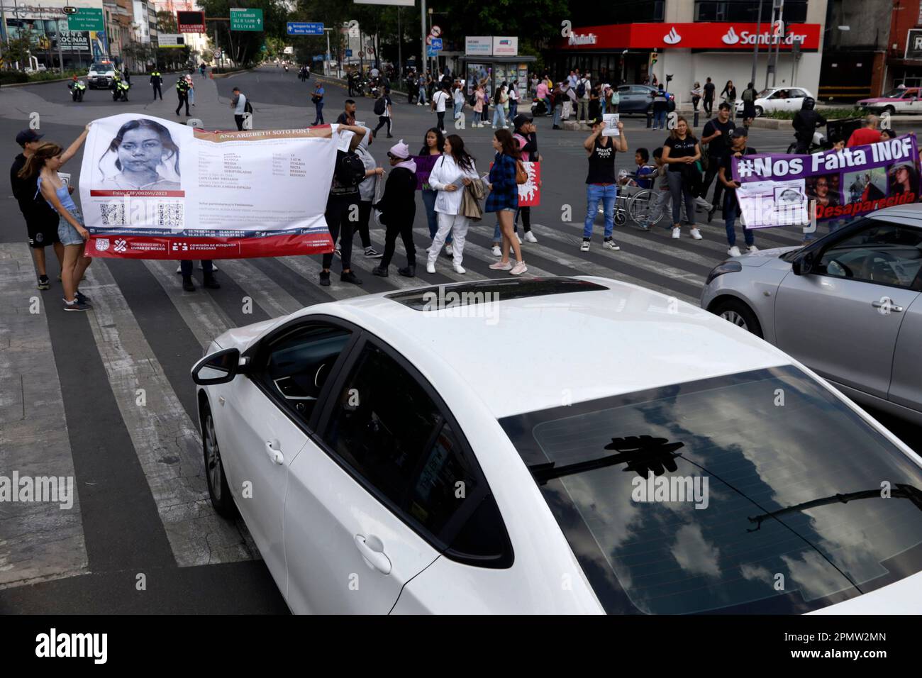 Non Exclusive: April 14, 2023, Mexico City, Mexico: Family and friends ...