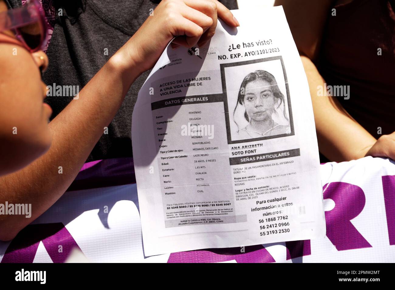 Non Exclusive: April 14, 2023, Mexico City, Mexico: Family and friends ...