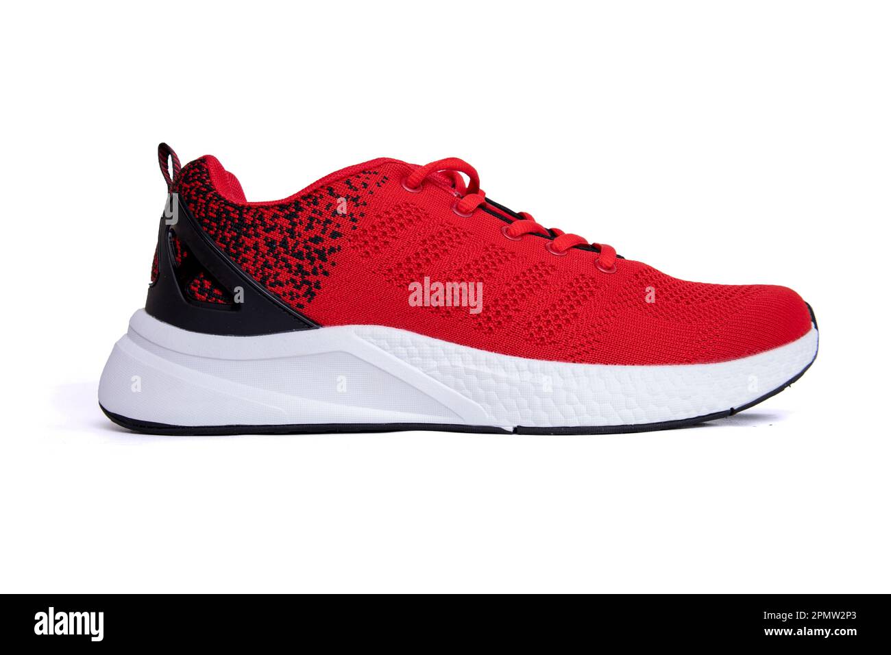 Red sneakers on a transparent background Stock Photo - Alamy