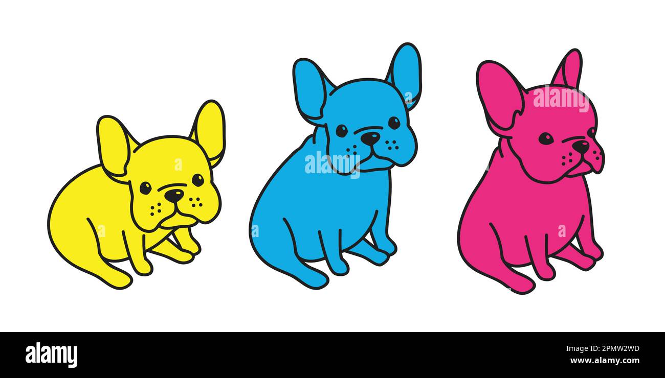 dog vector french bulldog icon pug logo cartoon illustration doodle ...