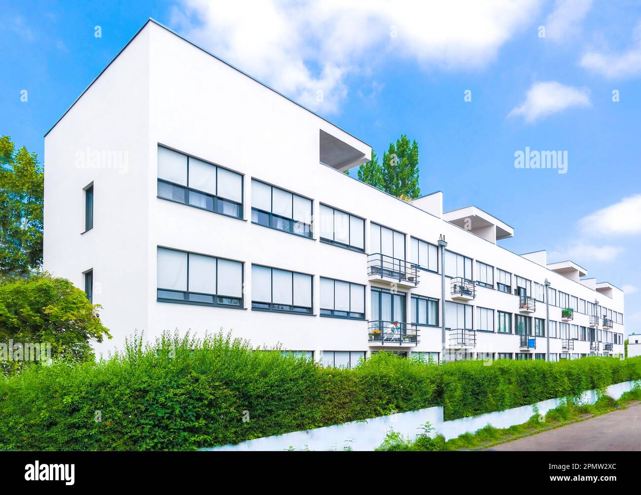 Stuttgart, Weissenhofsiedlung, Mies van der Rohe Stock Photo - Alamy