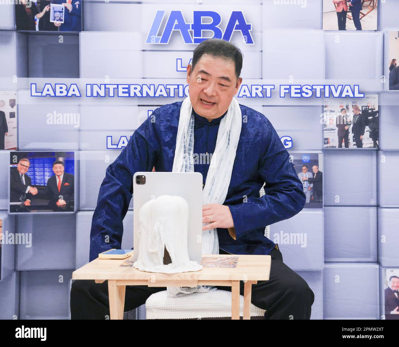 Los Angeles, California, USA. 7th April, 2023. Joey Zhou attends an ...