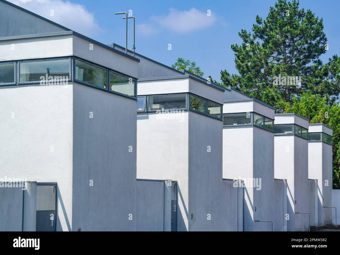 Stuttgart Weissenhofsiedlung J.J.P. Oud Alamy Stock Photo - Alamy