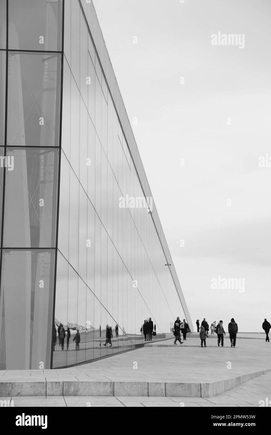 Glass Tower Reflection Stock Photo - Alamy