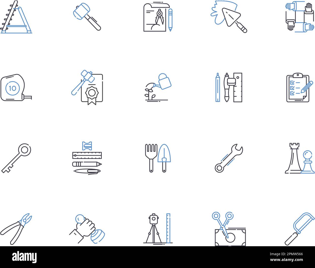 Engineering technologies outline icons collection. Technologies, Engineering, Mechanical, Civil ...