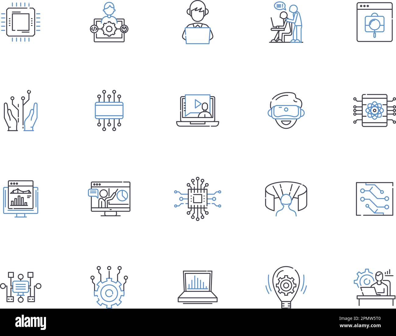 Web programming outline icons collection. Web, programming, HTML, CSS ... Web programming outline icons collection. Web, programming, HTML, CSS ...
