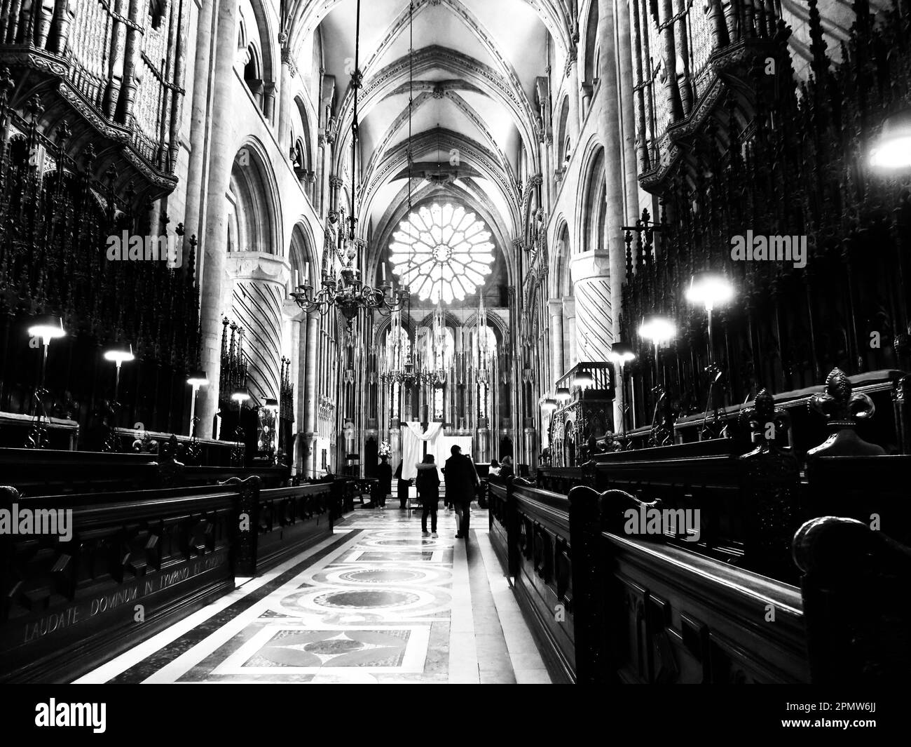 Inside durham cathedral hi-res stock photography and images - Alamy