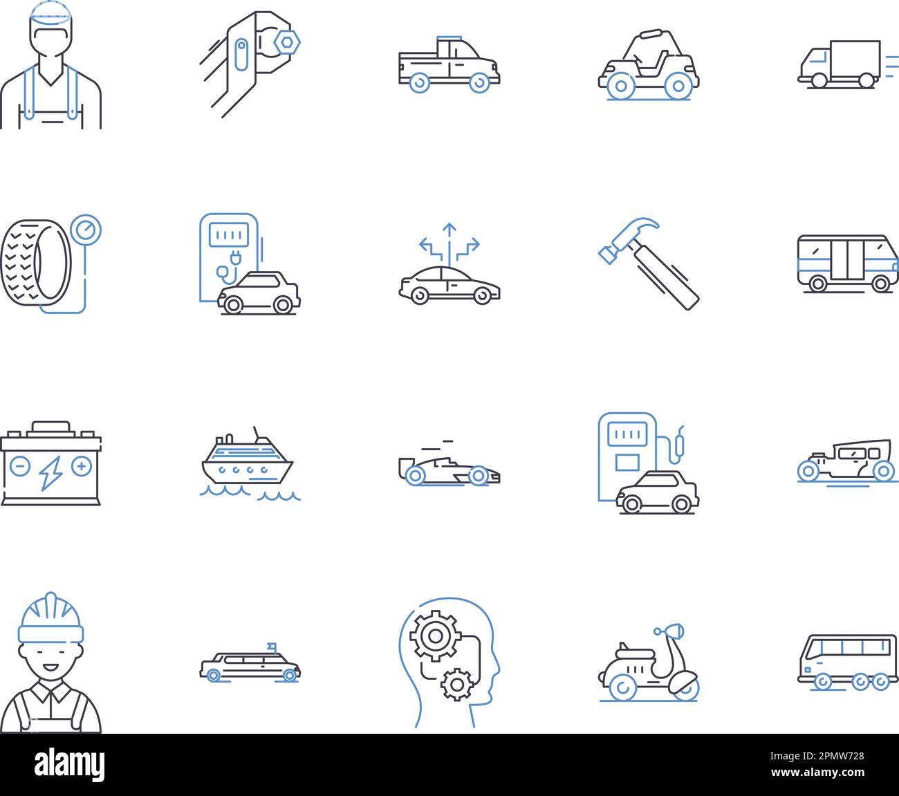 Hitch rail Stock Vector Images - Alamy