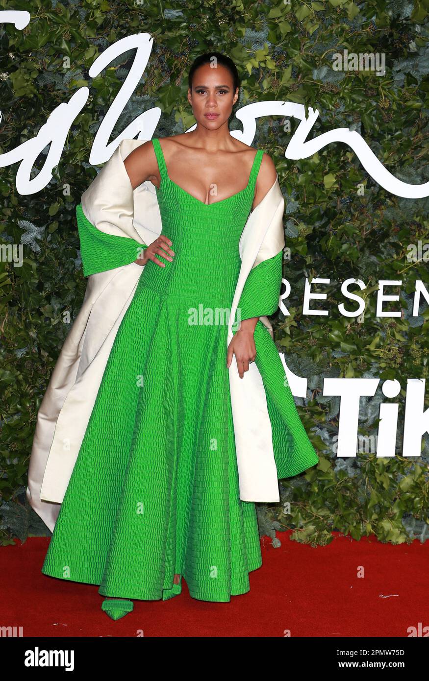 Zawe Ashton attends The Fashion Awards 2021 at Royal Albert Hall in ...