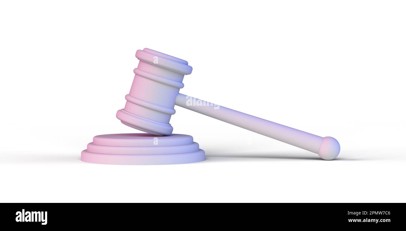 Judge gavel resting on top of a sounding block. Law and justice symbol ...