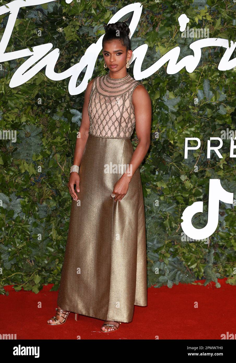 Ramla Ali attends The Fashion Awards 2021 at Royal Albert Hall in ...