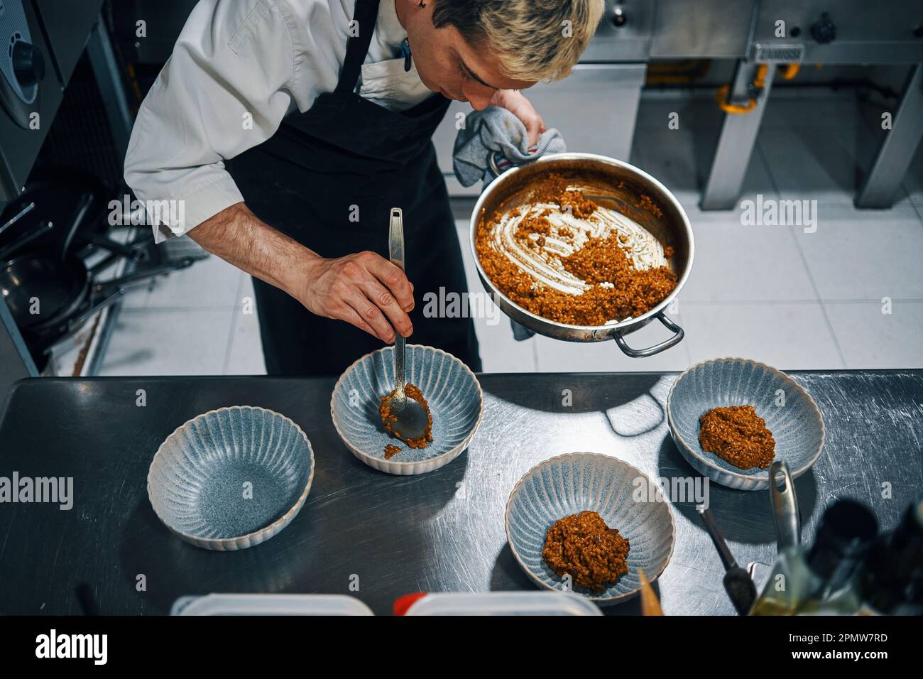 Plating rice hi-res stock photography and images - Alamy