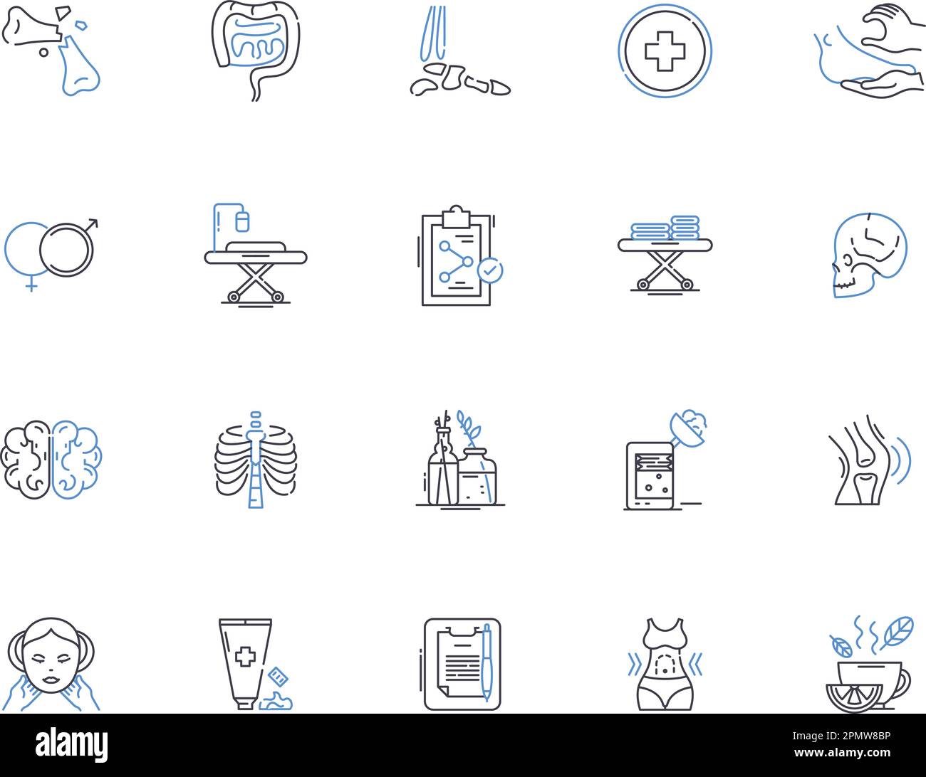 Medicine health care outline icons collection. Medicine, Health, Care ...