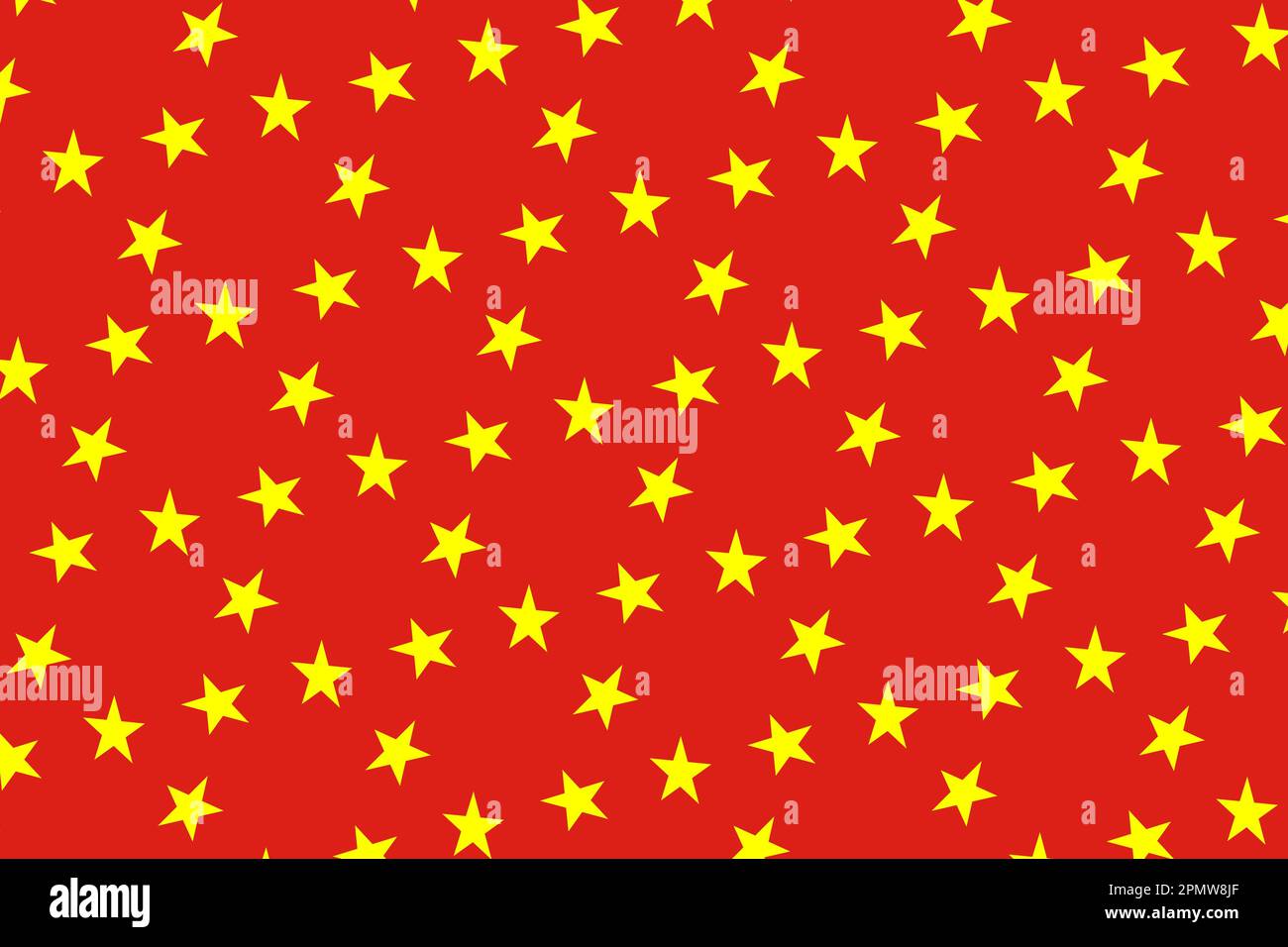 Geometric pattern in the colors of the national flag of Vietnam. The ...