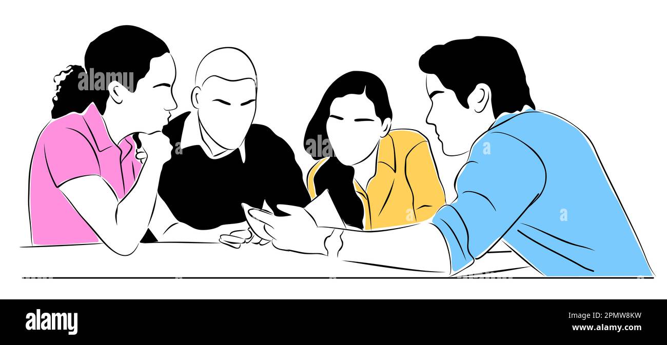 White and black men working together Cut Out Stock Images & Pictures ...