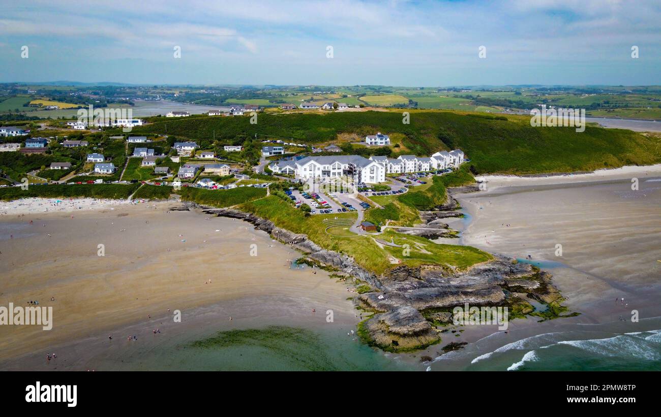 coastal cliff on the Atlantic coast of Ireland. Virgin Mary headland ...