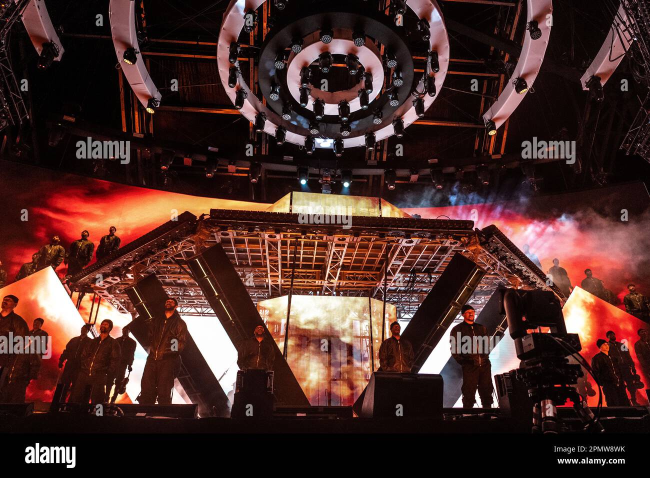 Metro Boomin performs at the Coachella Music & Arts Festival at the ...