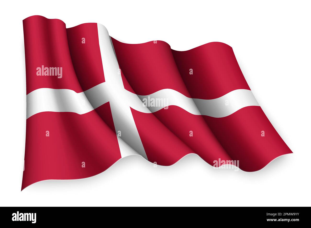 Old denmark flag Stock Vector Images - Alamy