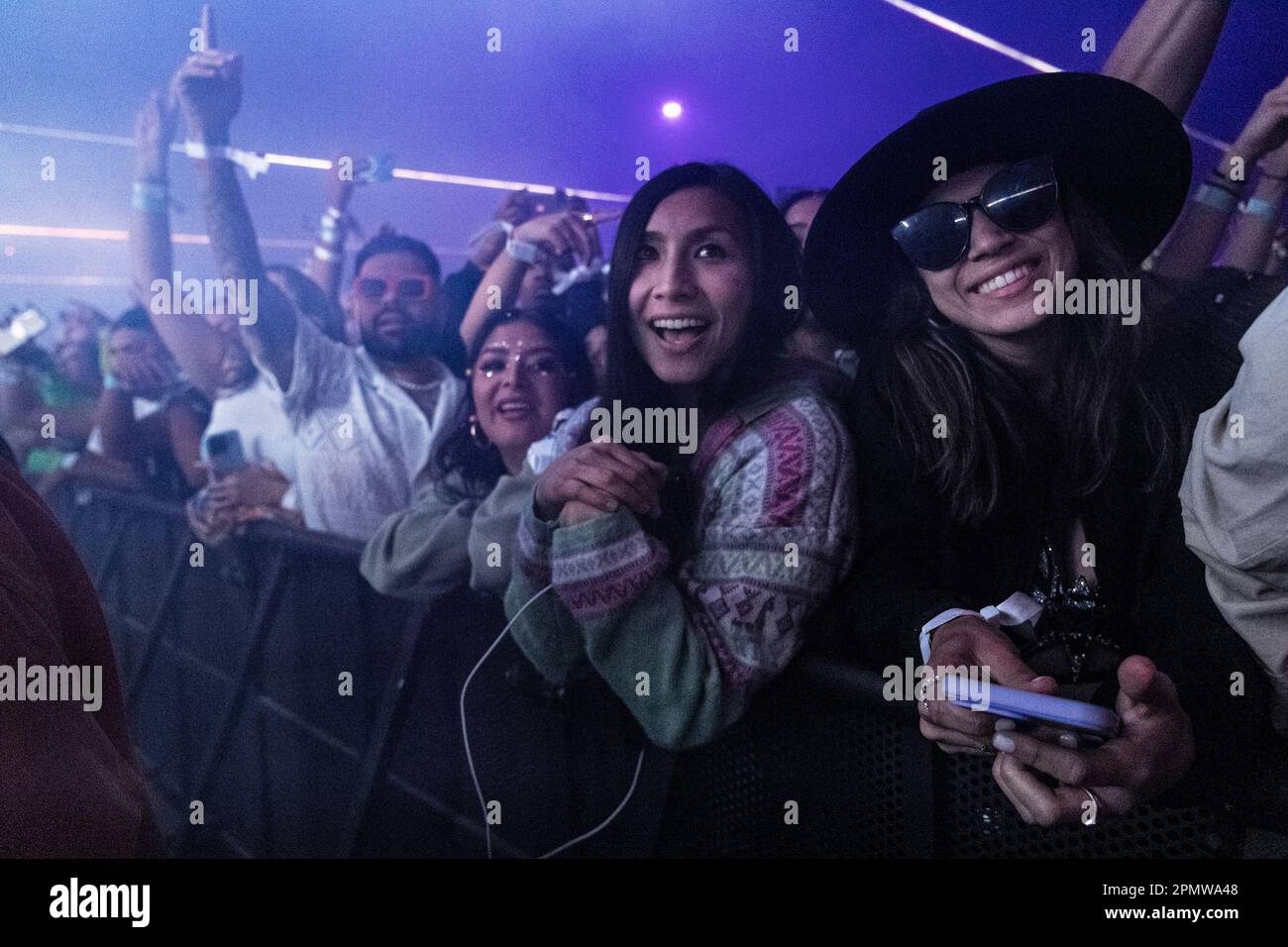 Festivalgoers are seen at the Coachella Music & Arts Festival at the ...