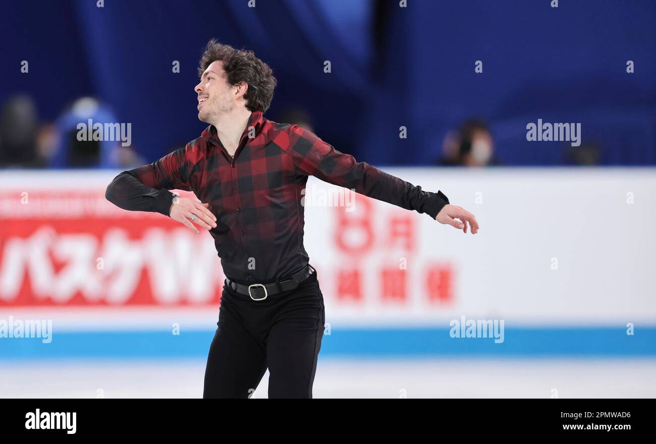 Keegan MESSING of Canada performs during men's free skating of ISU ...