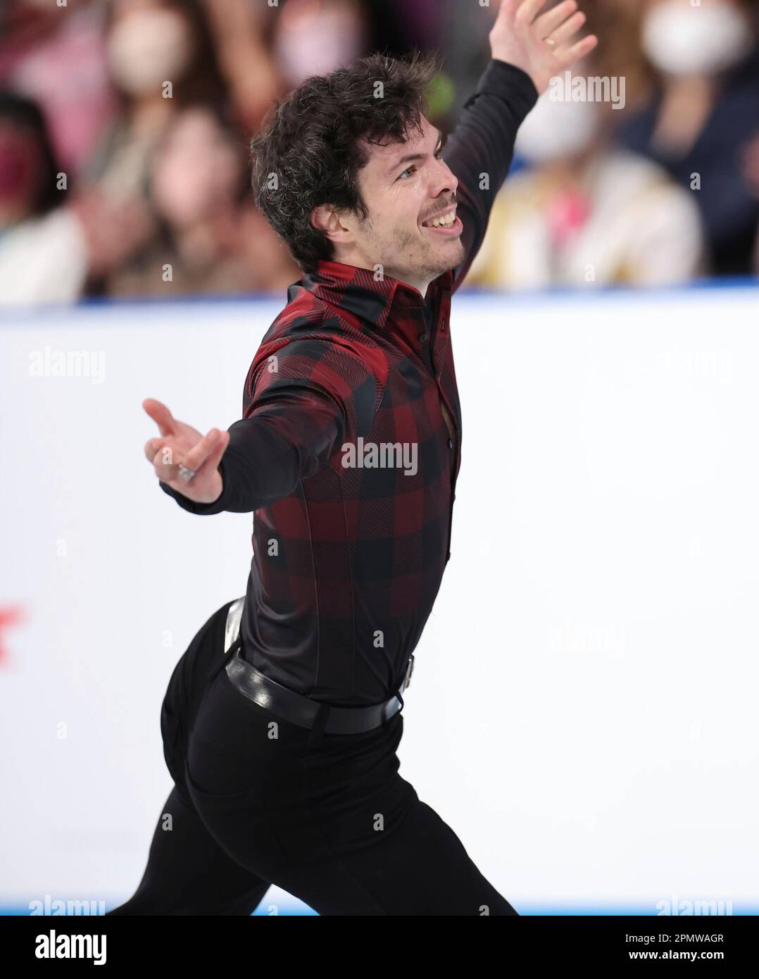 Keegan MESSING of Canada performs during men's free skating of ISU ...