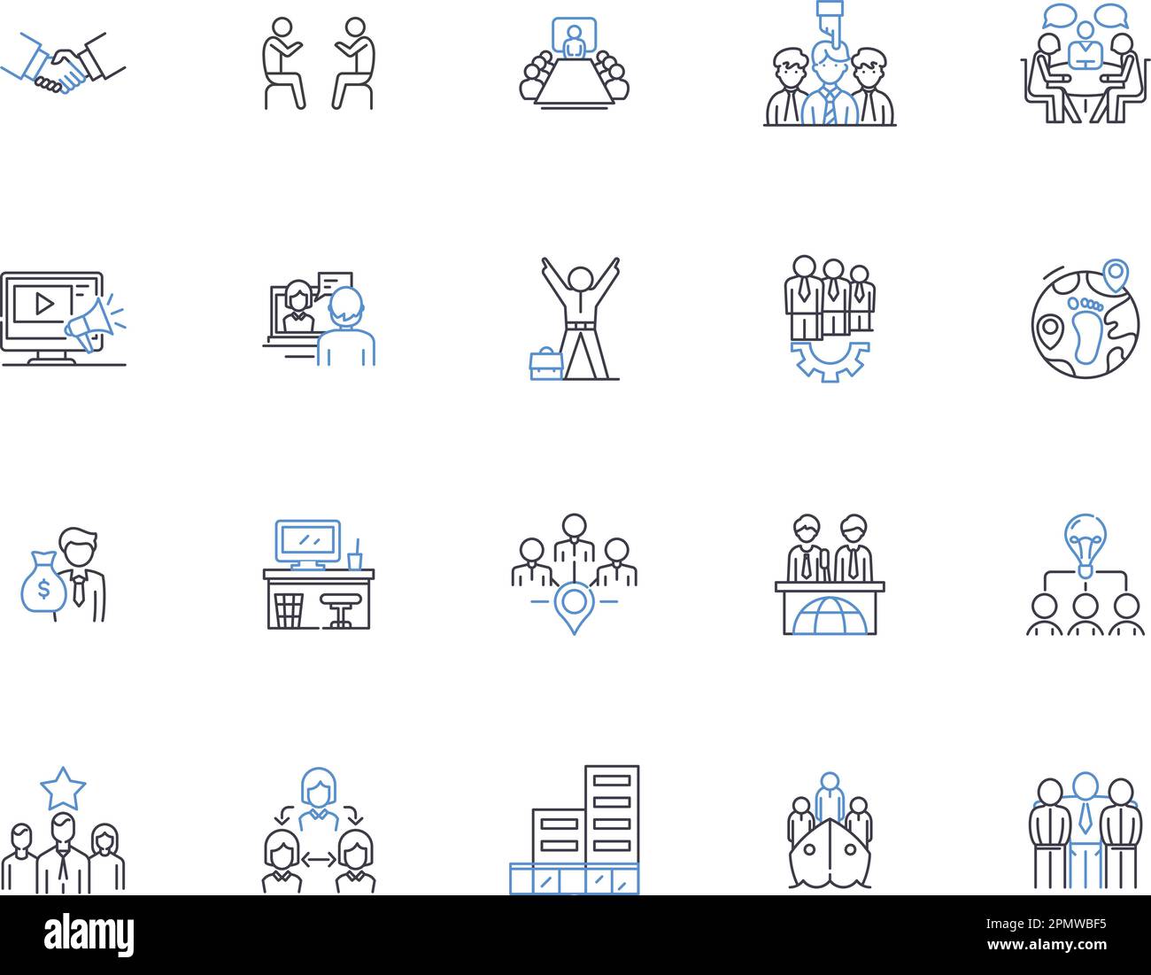 Group Outline Icons Collection Cluster Gathering Collection Assembly Congregation Squad