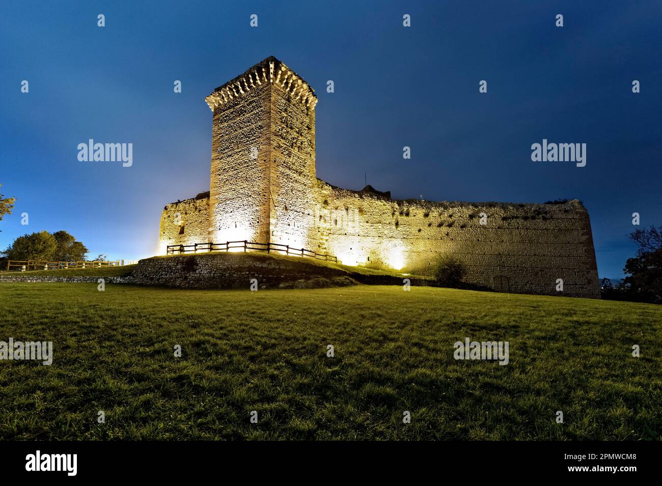 The castle of the Villa is known as the castle of Romeo. Montecchio ...