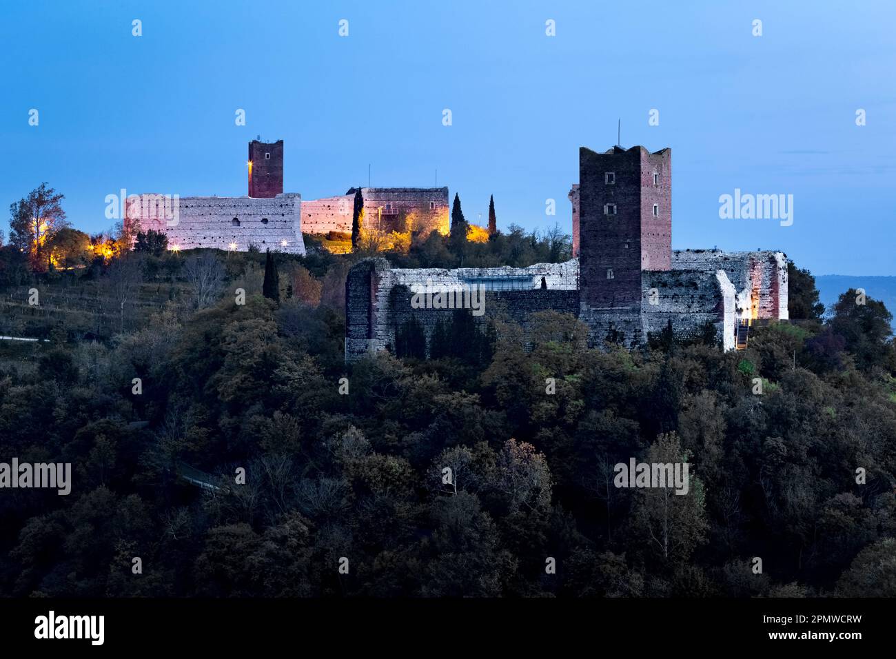 The castle of the Villa and the castle of Bellaguardia are known as ...