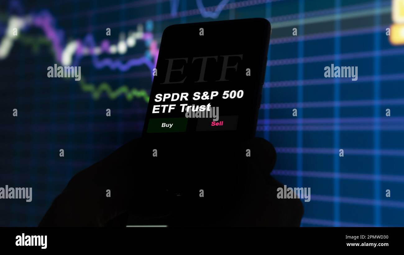 SPDR S&P 500 ETF trust Stock Photo - Alamy