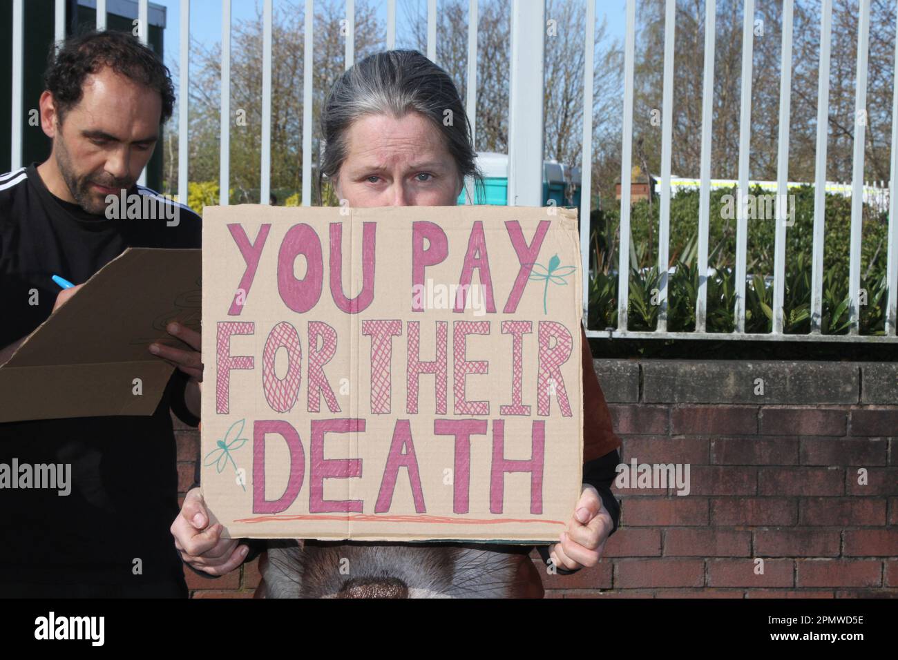 Animal Rising Action for animals protest group, disrupting the Grand ...