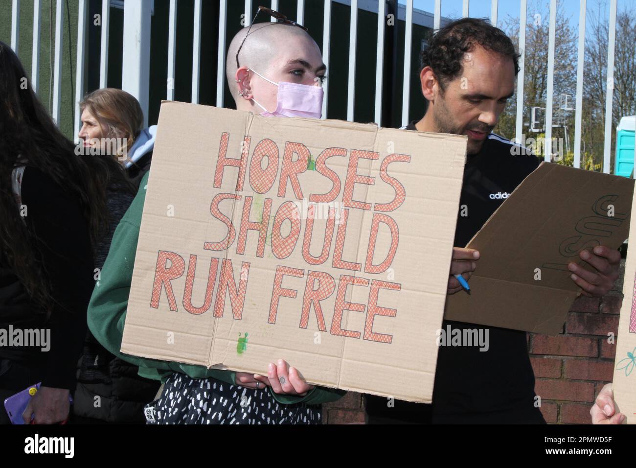 Animal Rising Action for animals protest group, disrupting the Grand ...