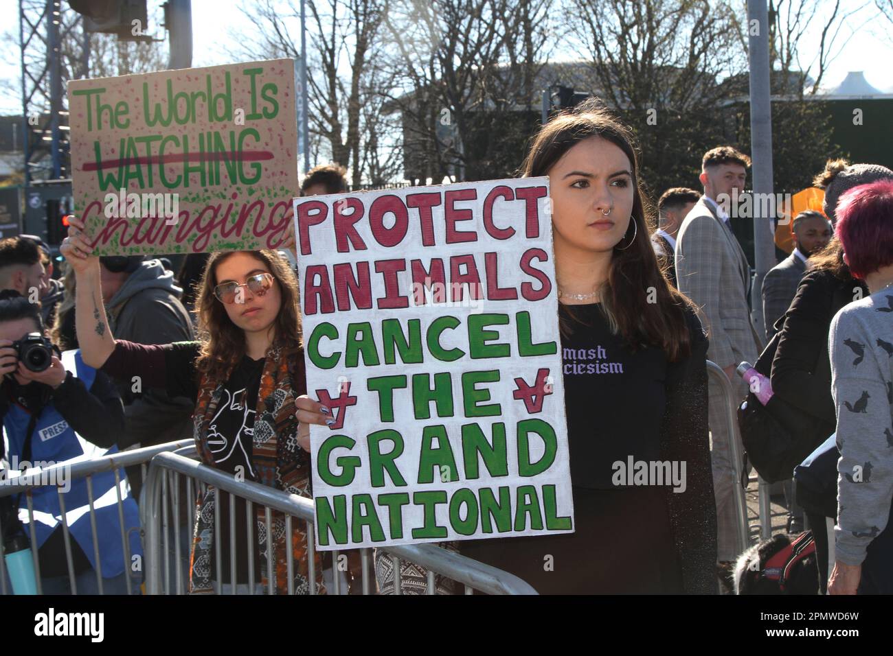 Animal Rising Action for animals protest group, disrupting the Grand ...