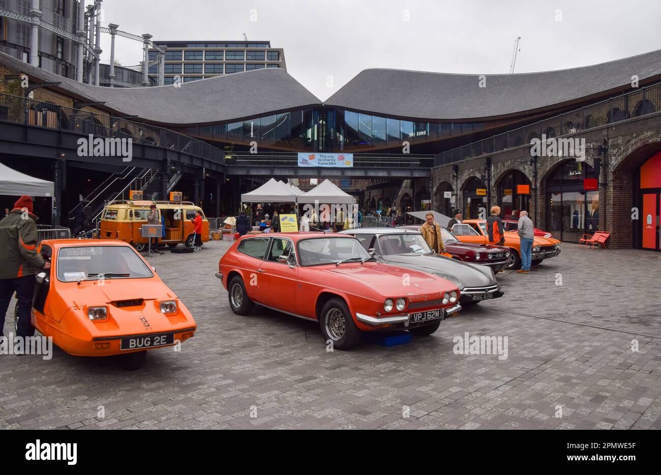 London, UK. 15th April 2023. The Classic Car Boot Sale returns to ...