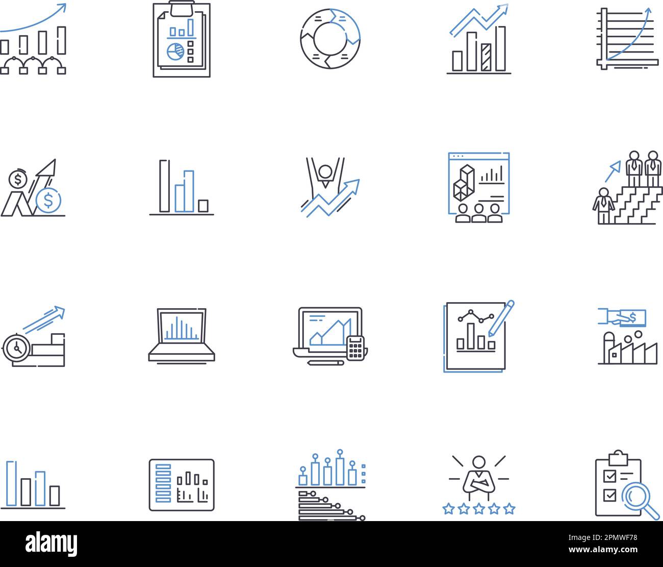 Ranking outline icons collection. Rank, List, Order, Place, Grade, Rate ...